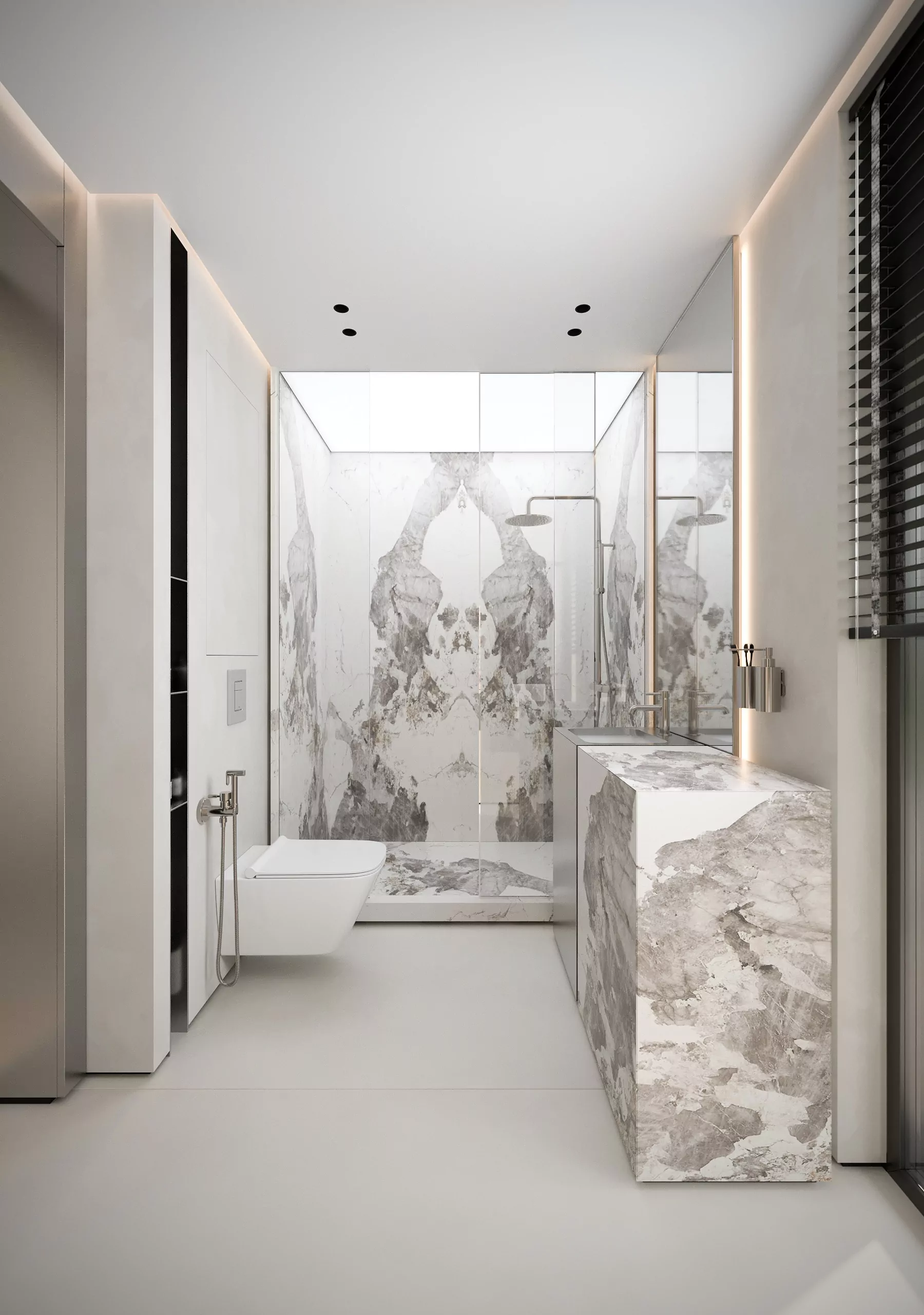 Дизайн проект дома 98 метров 98м² — портфолио бюро ARXY